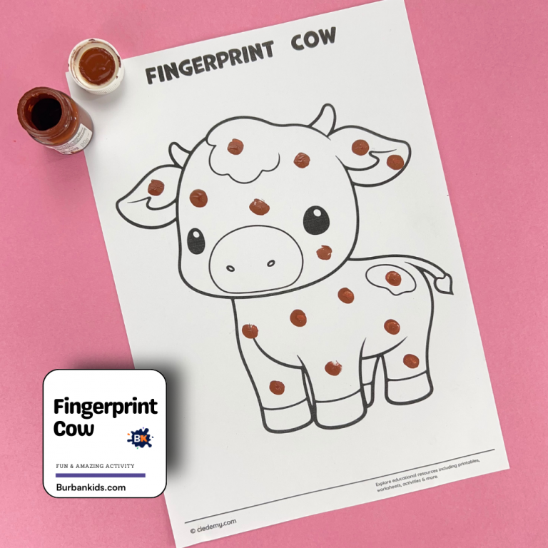 20 Cow Activities And Crafts For Kids + Free Printables