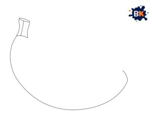 How to Draw a Banana in Simple Steps!