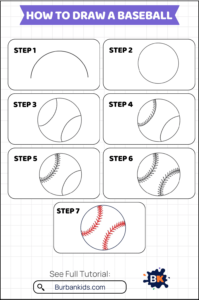 How to Draw a Baseball: Step by Step Guide