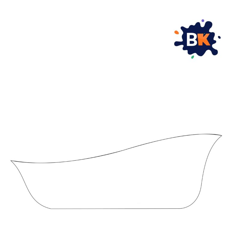 How to Draw a Bathtub in Easy Steps!