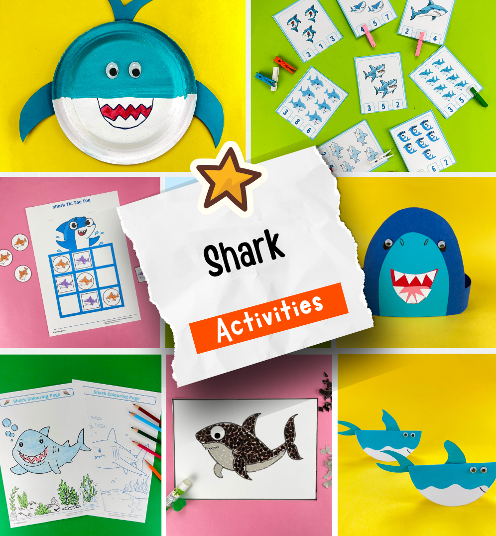 23 Shark Activities & Crafts For Kids Unleash their Creativity