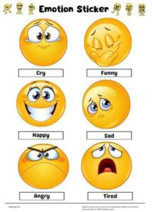 Emotion Sticker Activity - Burban Kids: Raising Tomorrow's Leaders ...