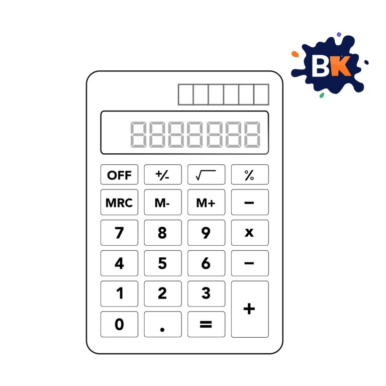 How to Draw a Calculator From Easy Step-to-Step Guide!