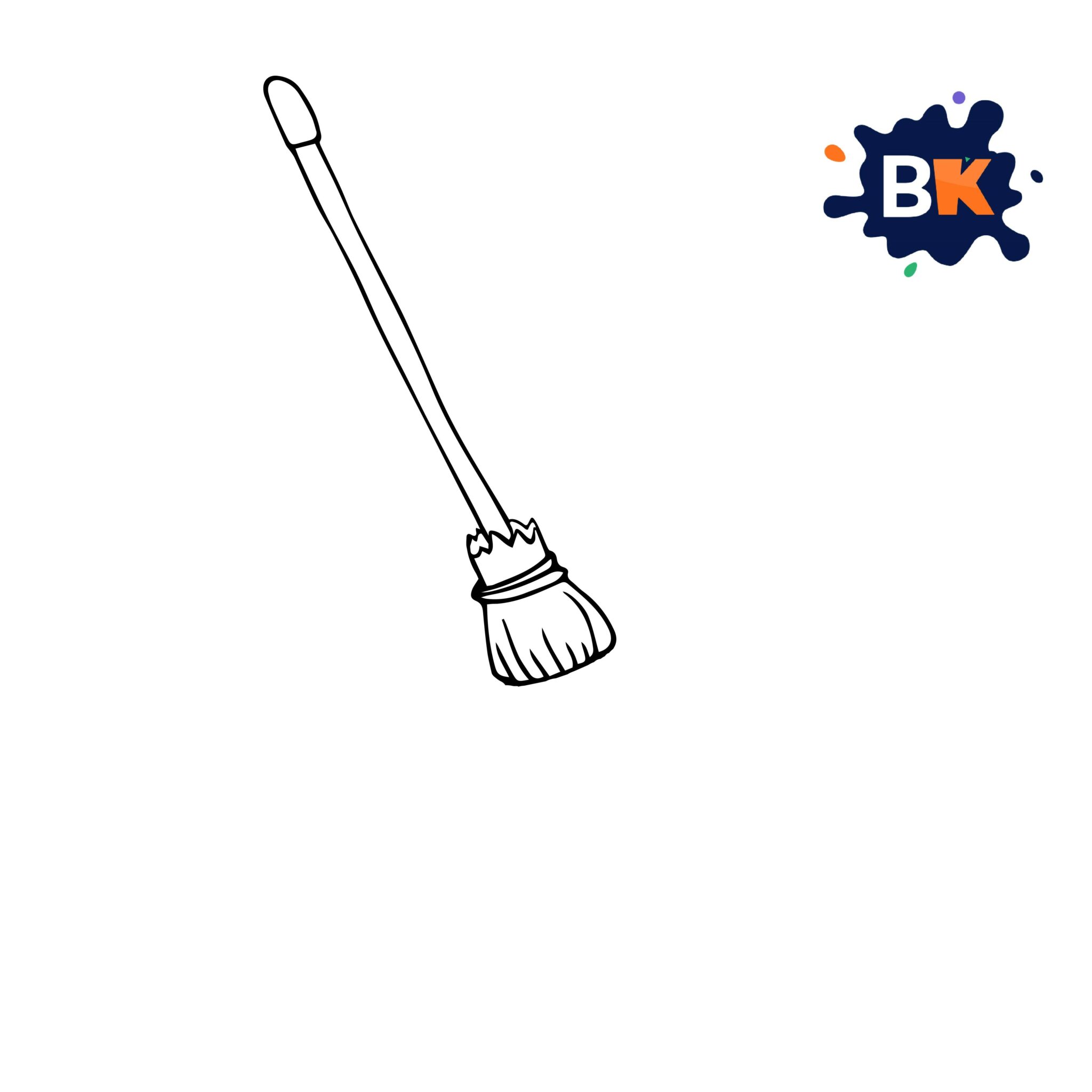 How to Draw a Broom In Easy Steps!