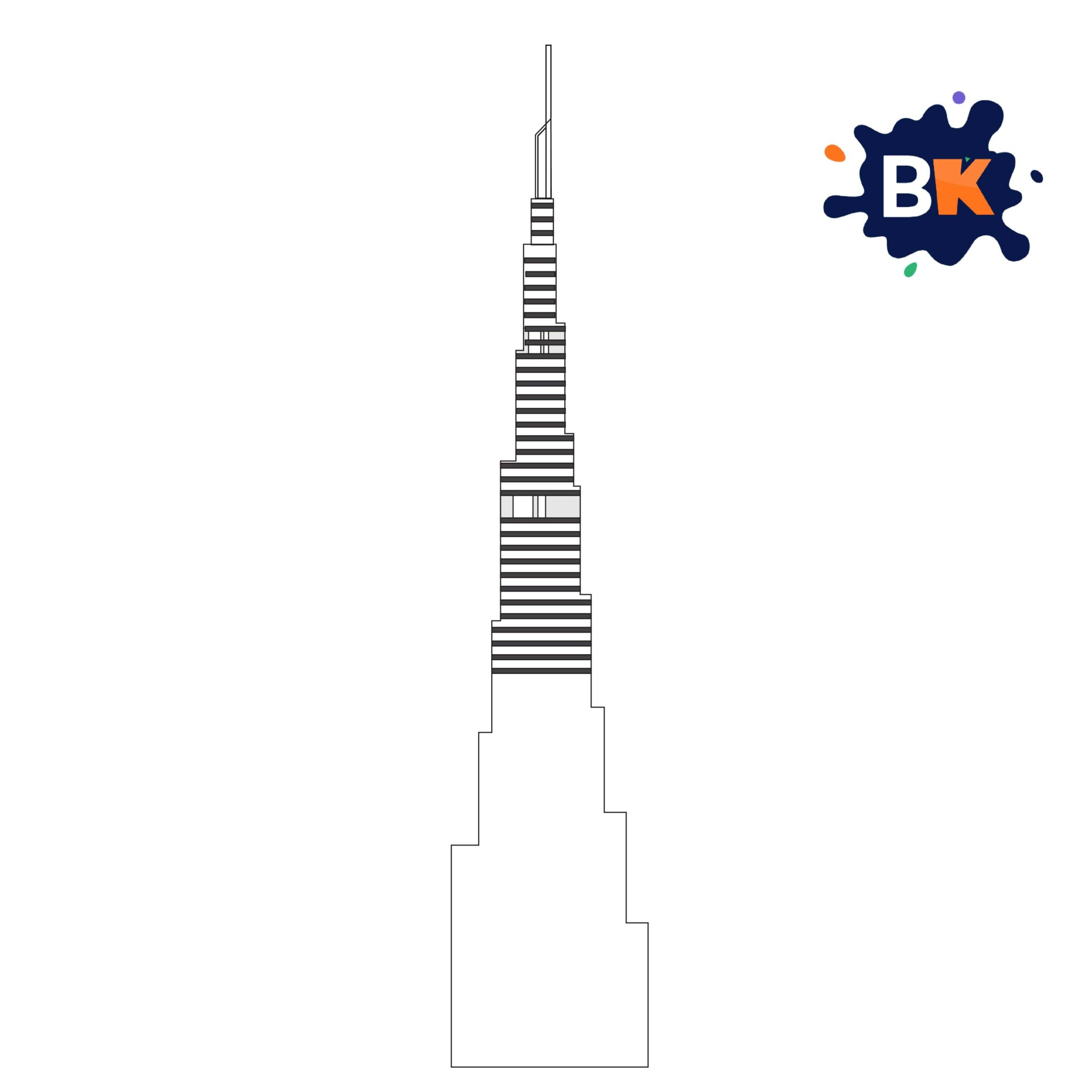 How to Draw a Burj Khalifa From Dubai to Your Drawing Board!