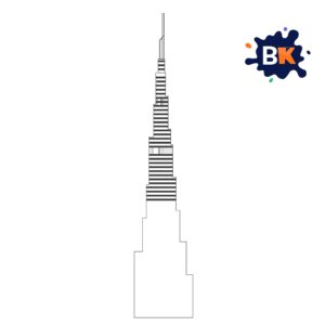 How to Draw a Burj Khalifa From Dubai to Your Drawing Board!