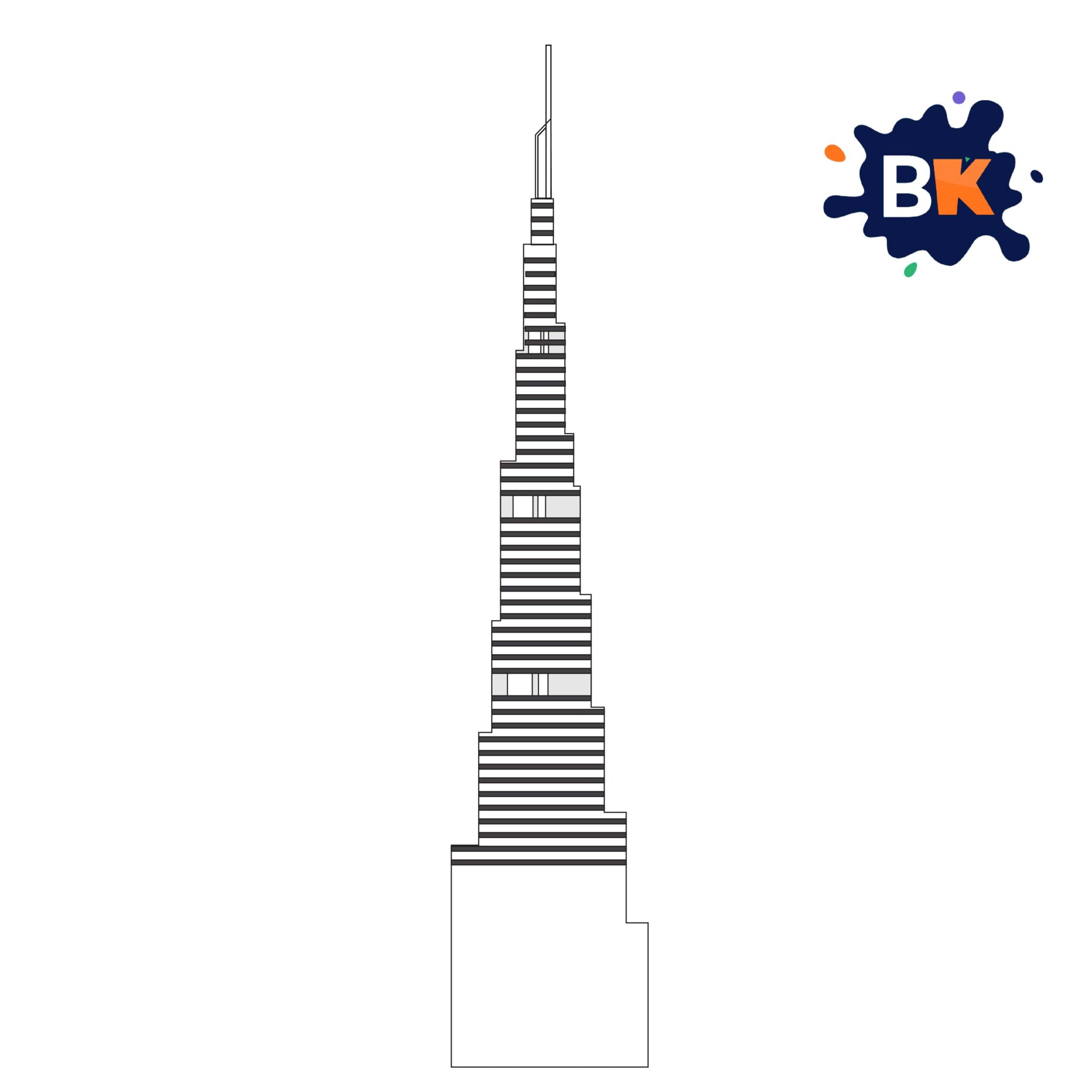 How to Draw a Burj Khalifa From Dubai to Your Drawing Board!