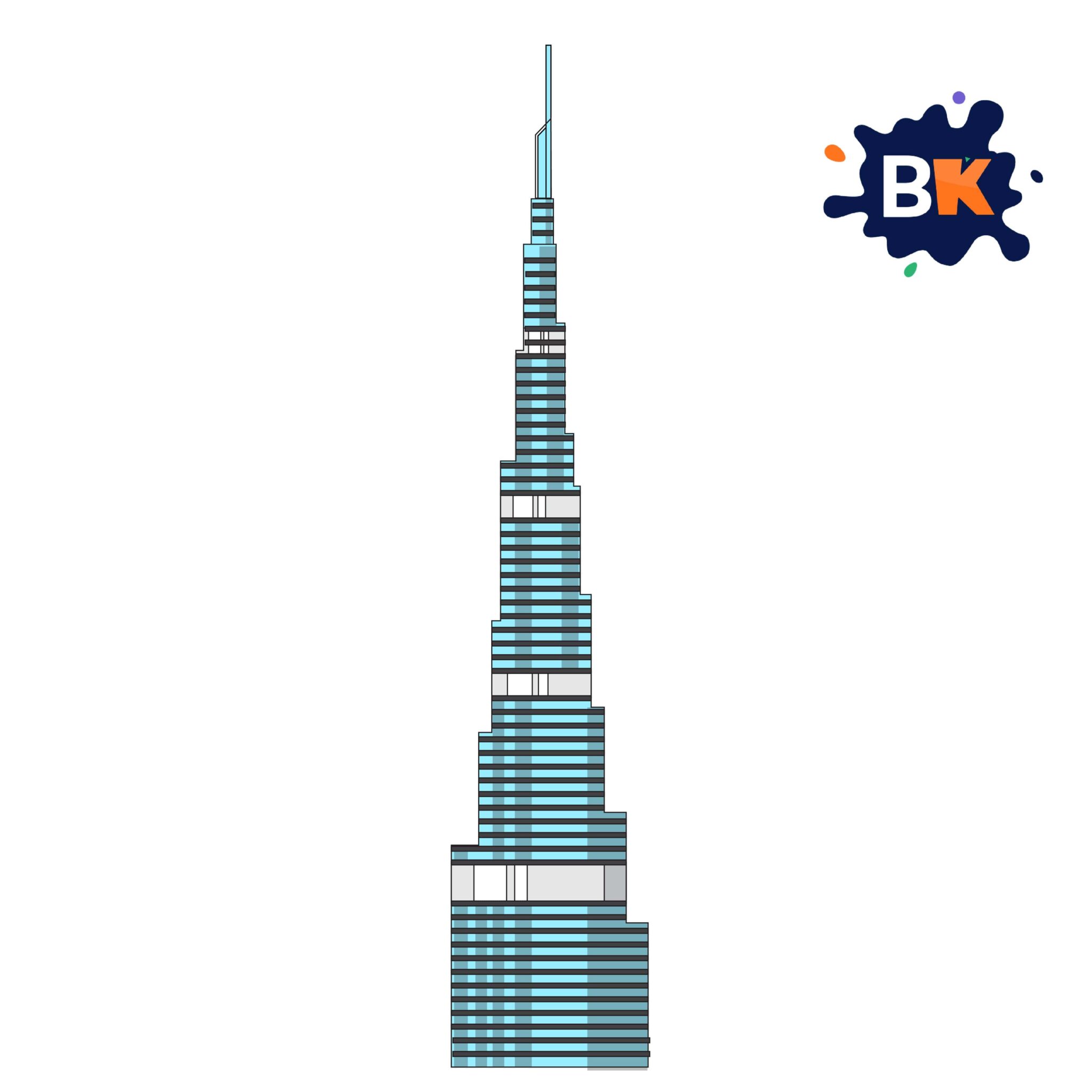 How to Draw a Burj Khalifa From Dubai to Your Drawing Board!