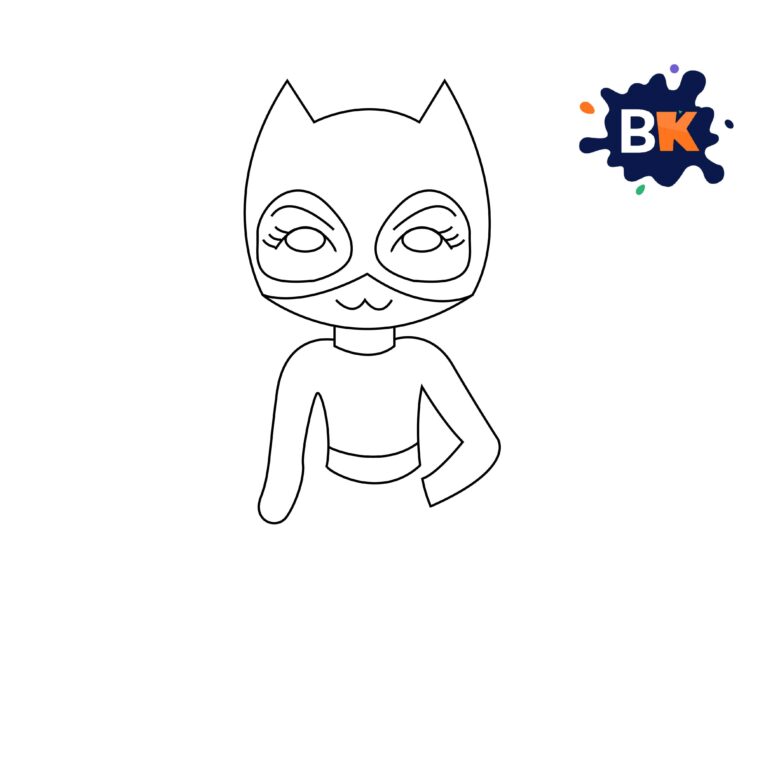 How to Draw a Catwoman In Easy Steps!