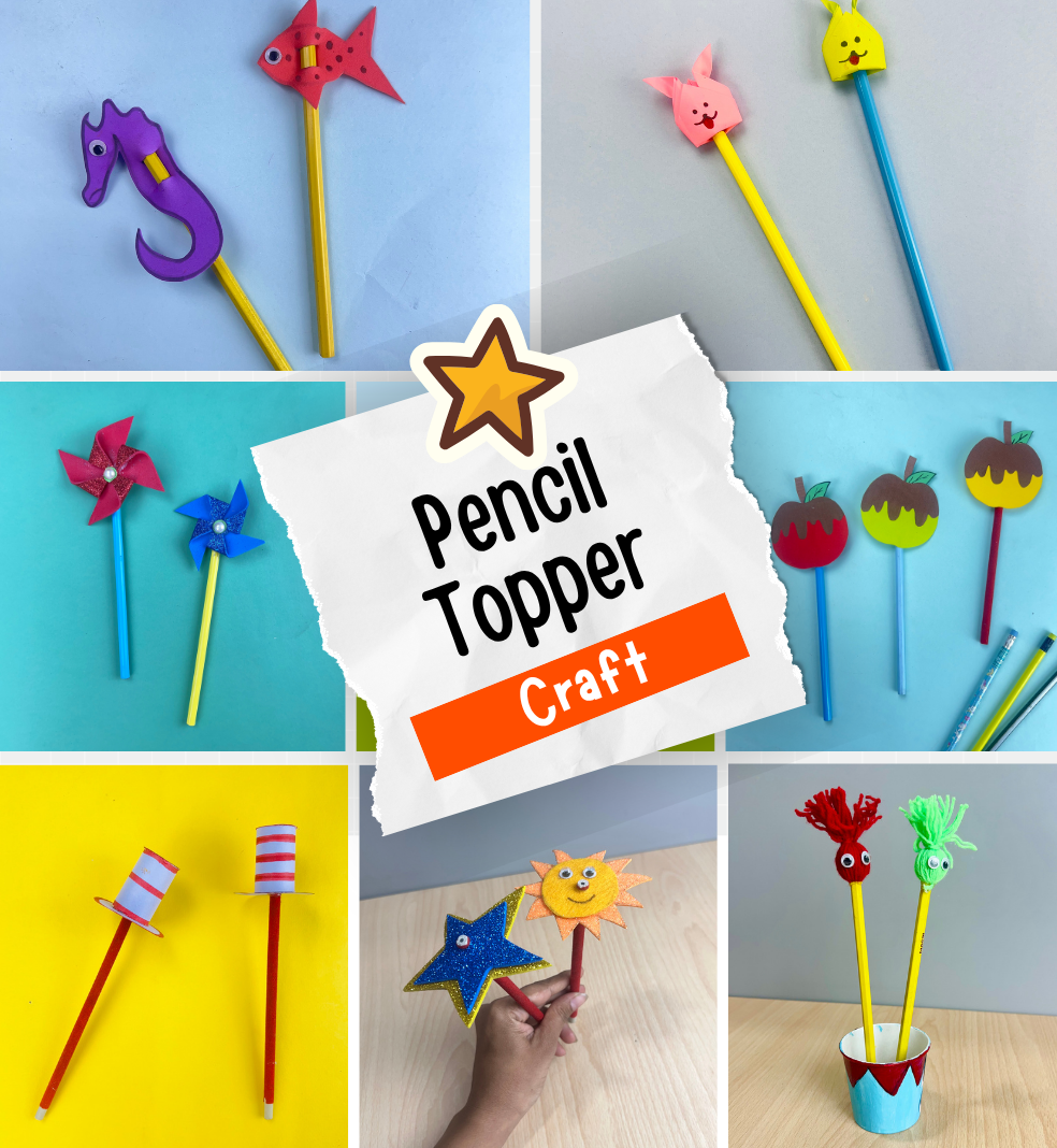 11 Diy Pencil Topper Crafts for Kids
