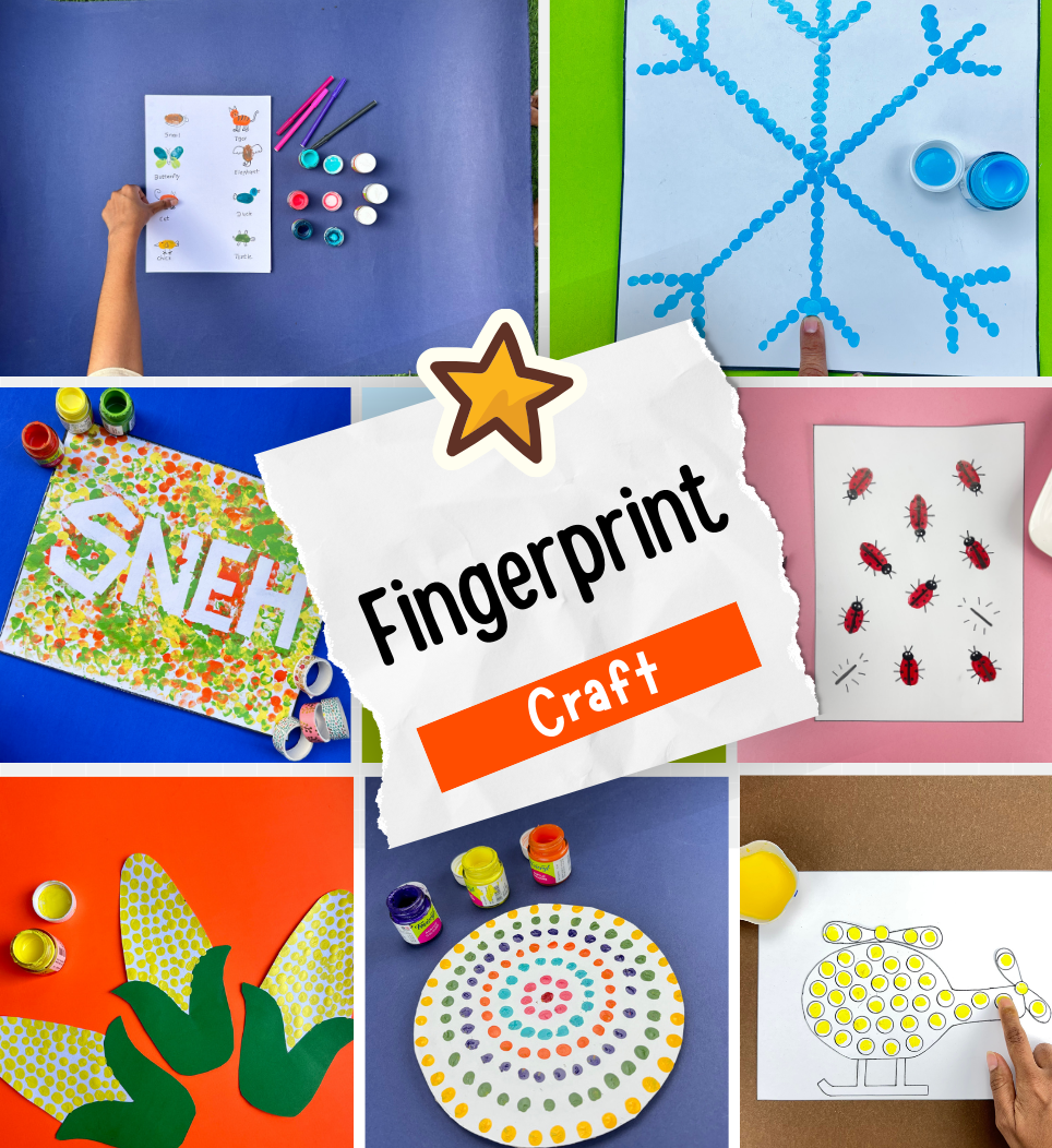 15 Fingerprint Crafts for Kids to Spark Creativity and Imagination