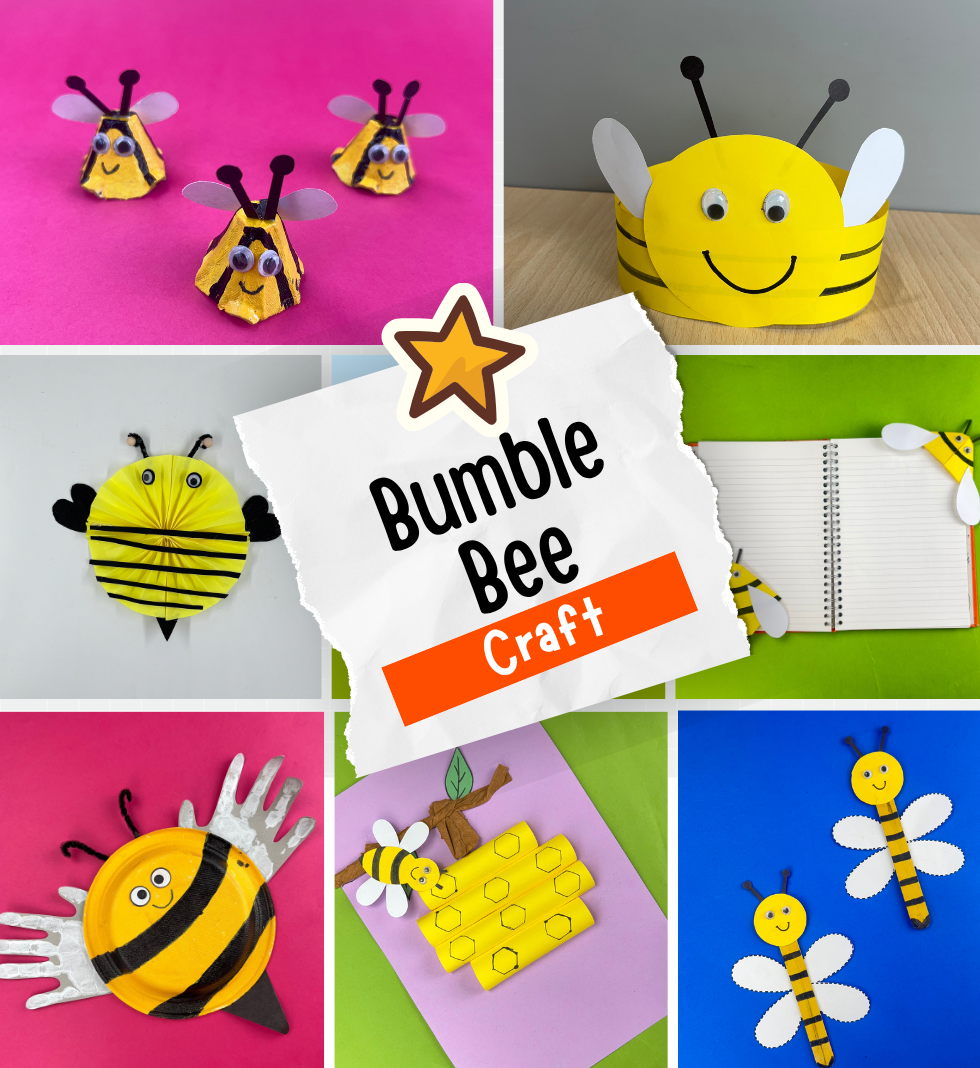 12 Bumble Bee Crafts for Kids