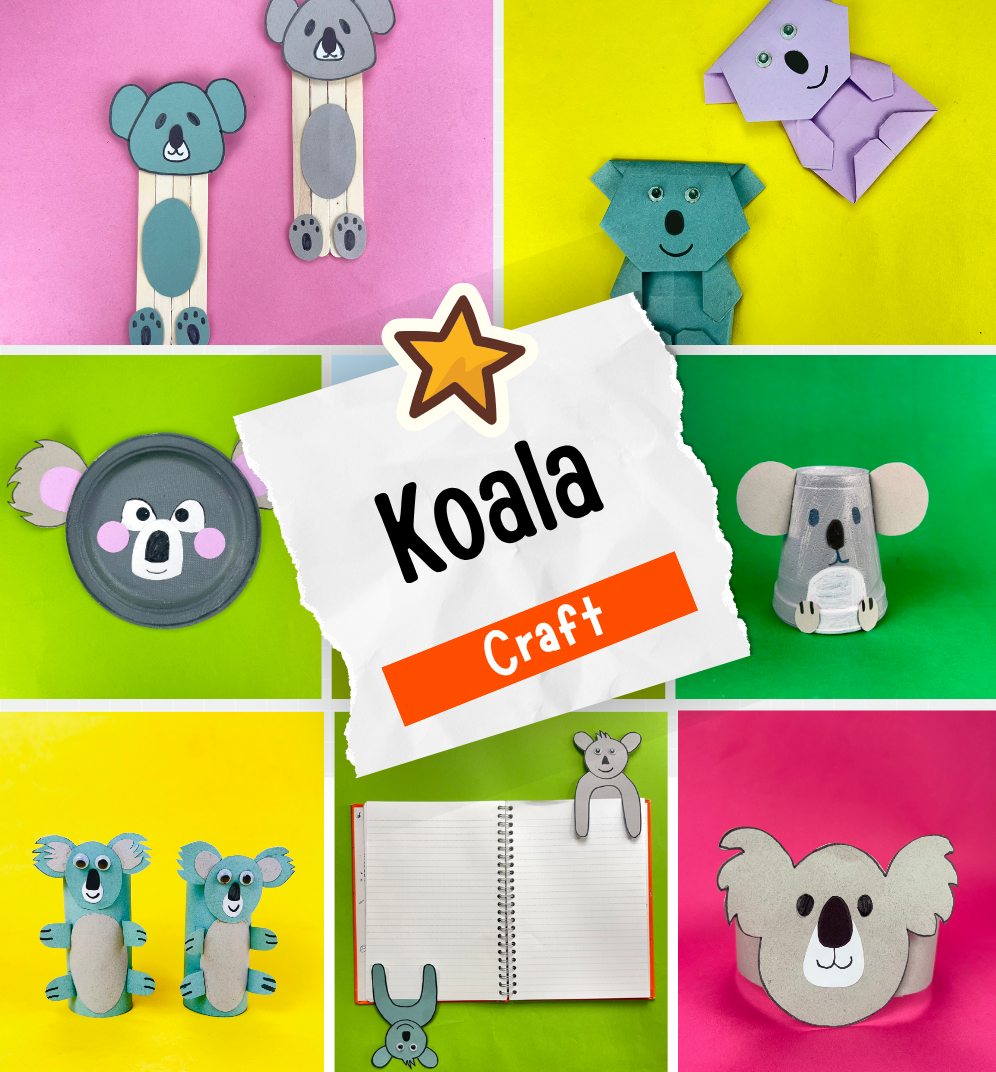 13 Diy Koala Crafts for kids